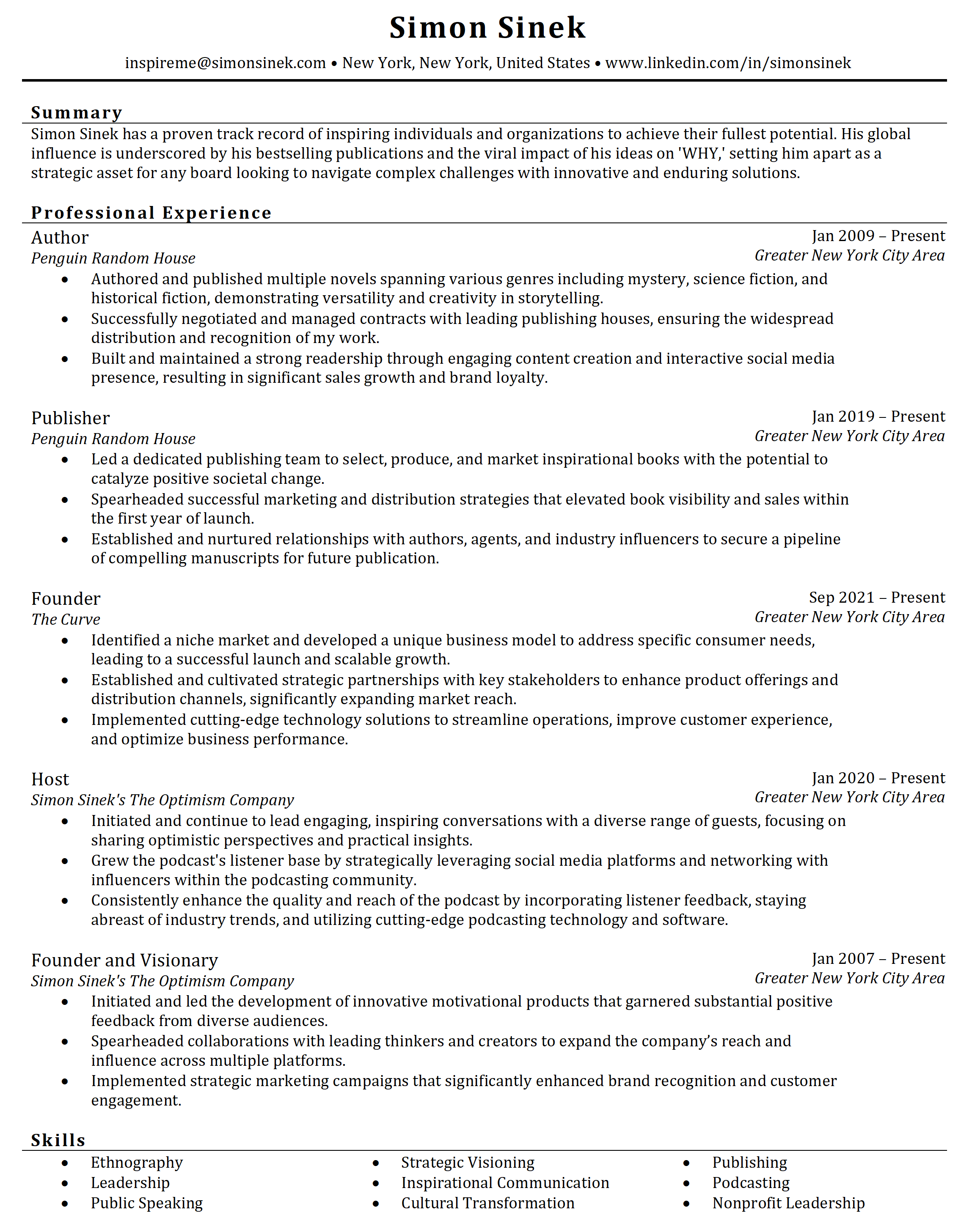 LinkedIn to Resume Falls Short - CVGist Fixes it - CVGist